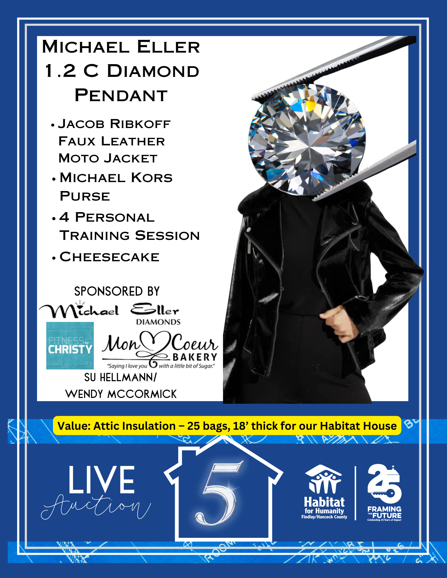 Michael Eller 1.2 C Diamond Pendant - Signature Event 2025